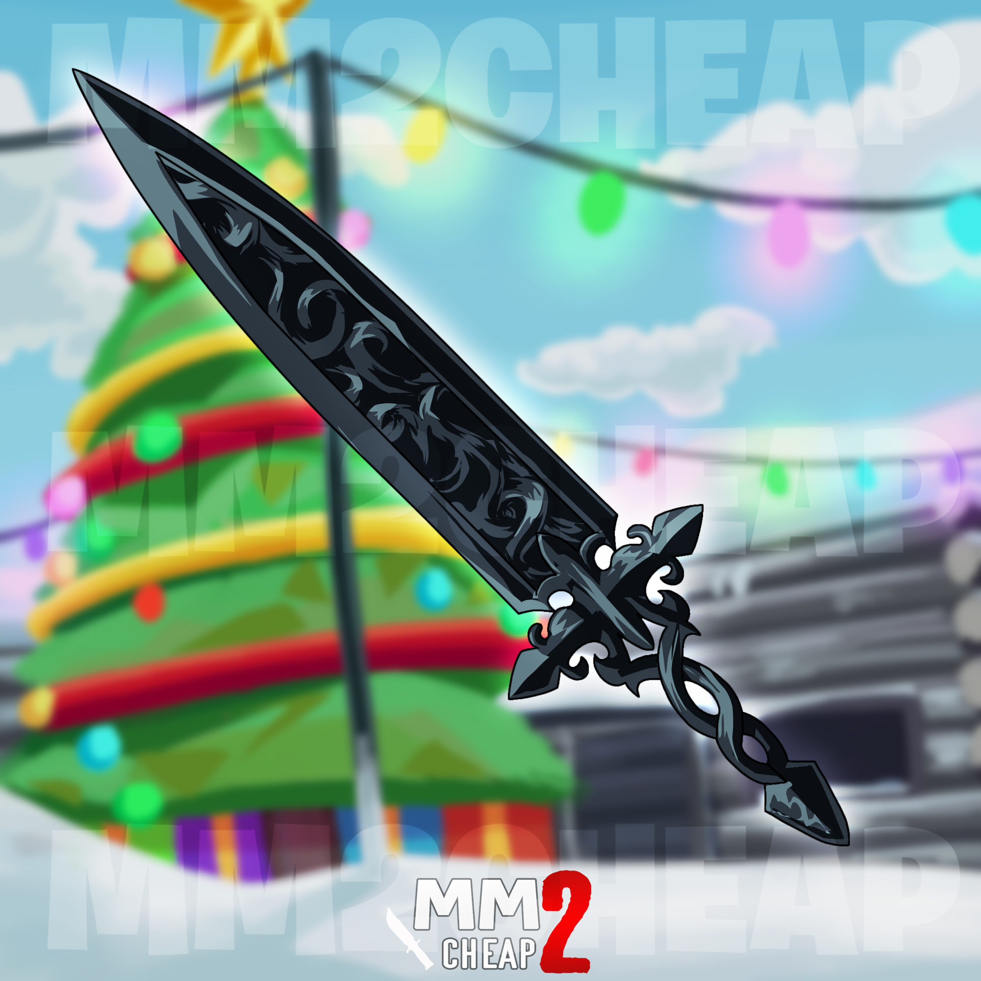 Darksword Knife – MM2Cheap