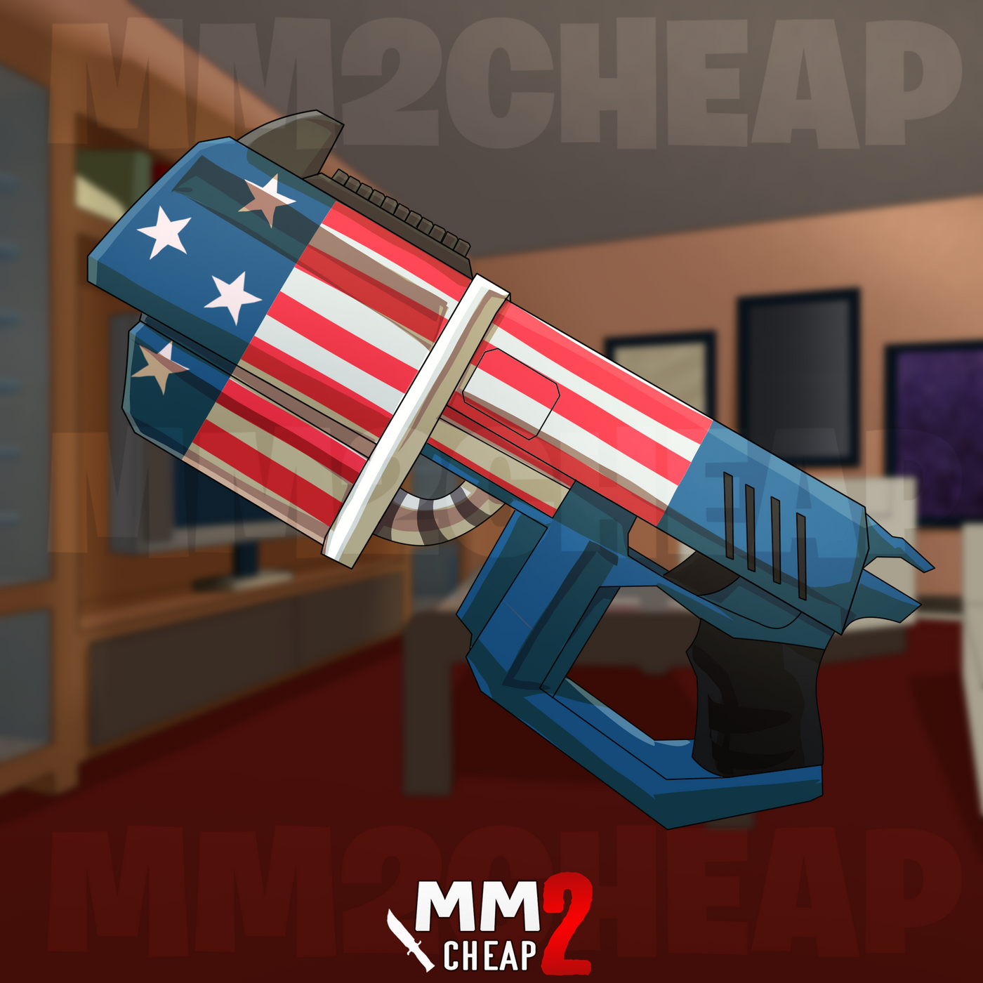 Amerilaser Gun – MM2Cheap