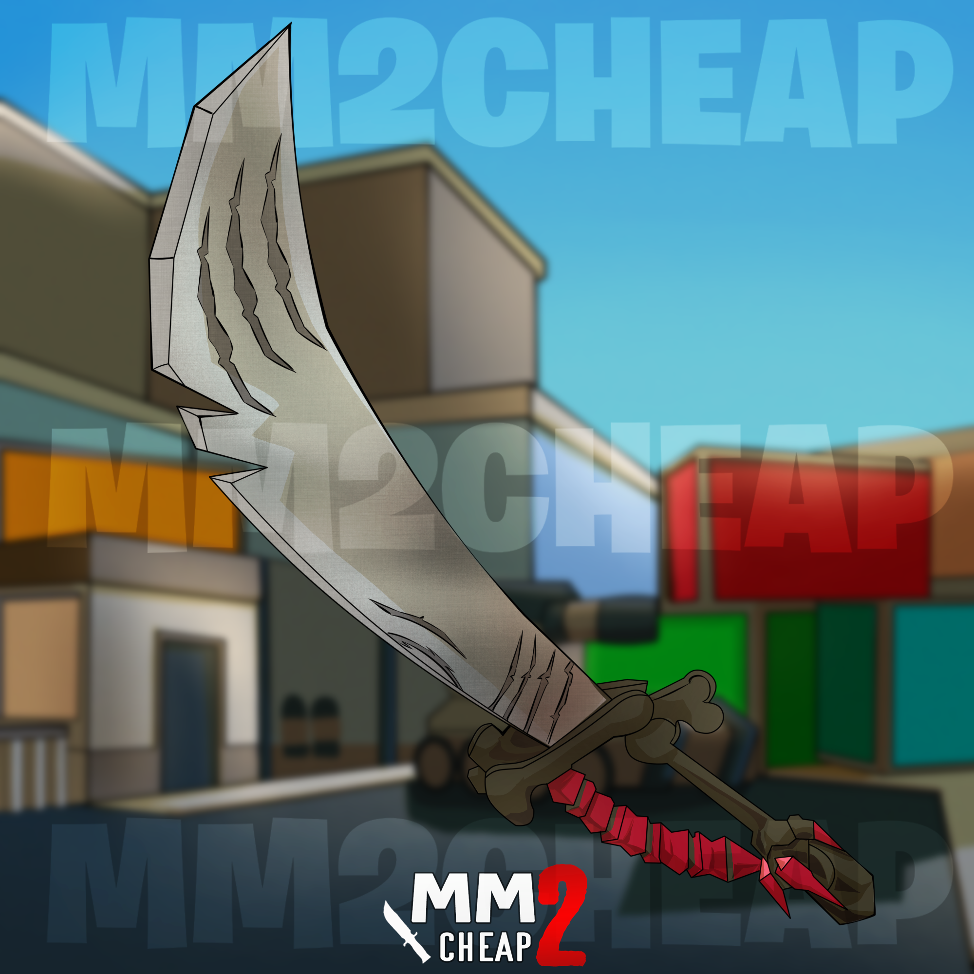 Boneblade Knife – MM2Cheap