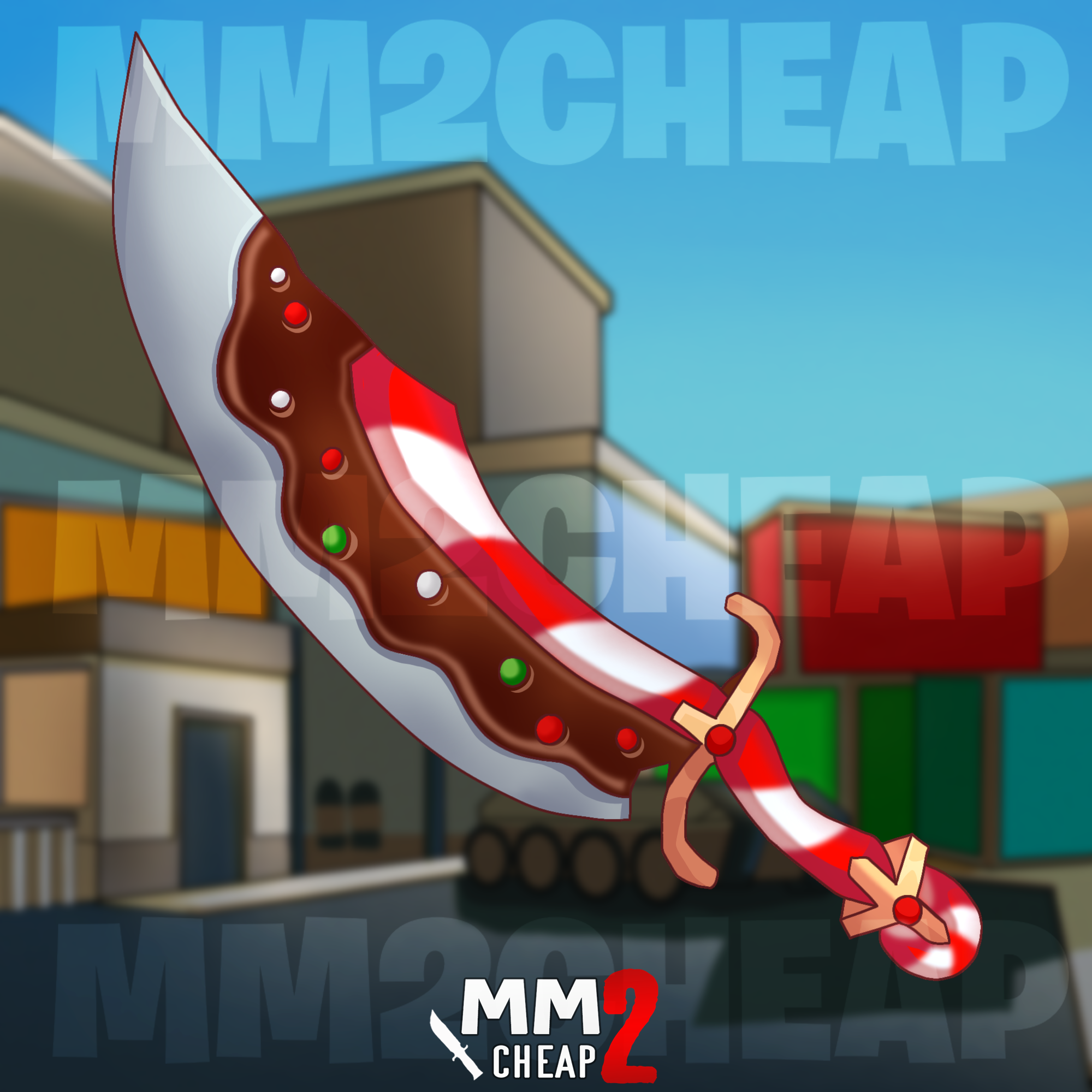Cookiecane Knife – MM2Cheap