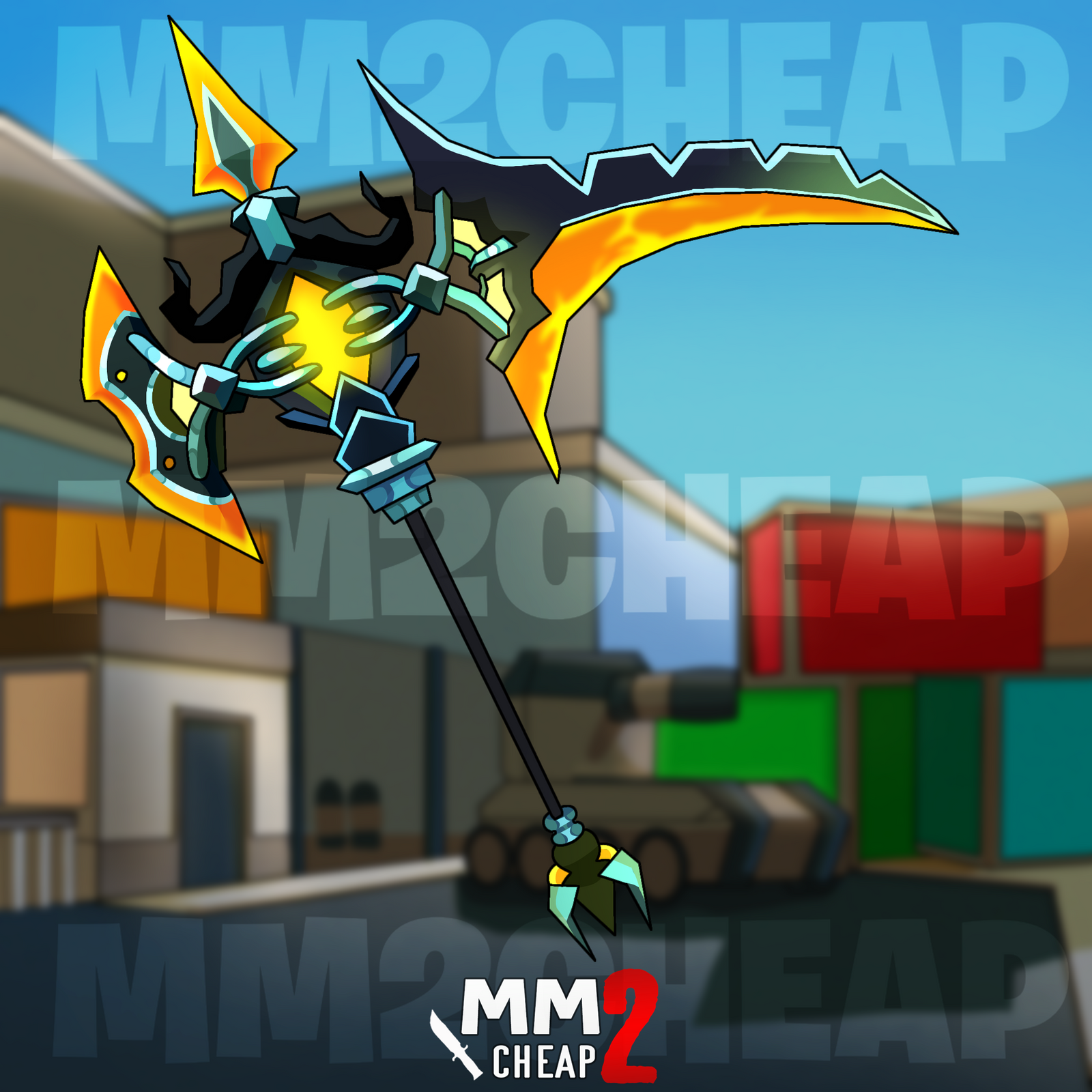 Hallow Scythe Knife – MM2Cheap