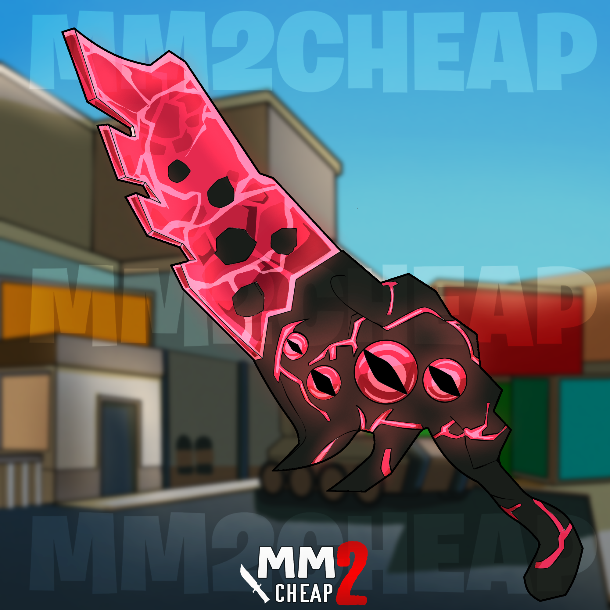 Red Seer Knife – MM2Cheap